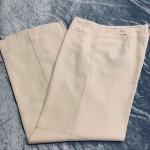 Emma James | Pants & Jumpsuits | Emma James Lined Winter White Slacks ...